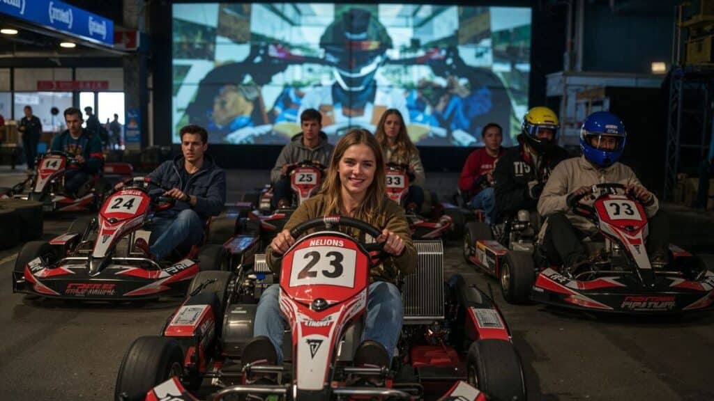 Augmented reality karting| BattleKart Brussels | From €22