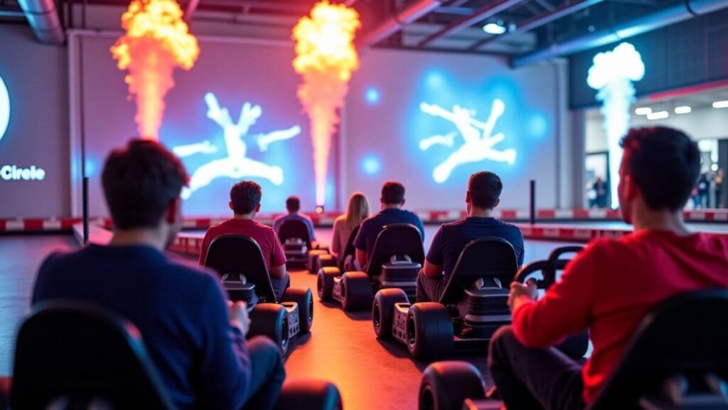 Augmented reality karting| BattleKart Brussels | From €22