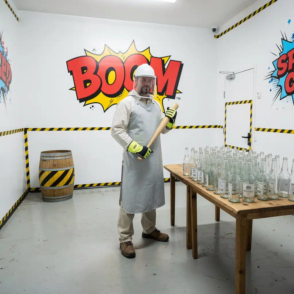 Rage Room Brussels | Secure Rage Room | From €29