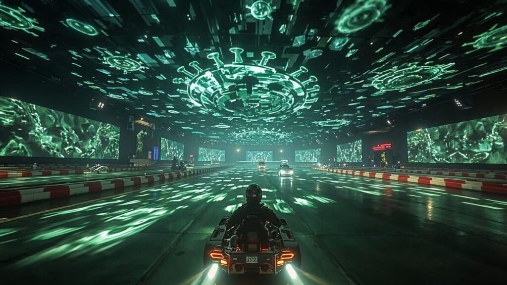 Augmented reality karting| BattleKart Brussels | From €22